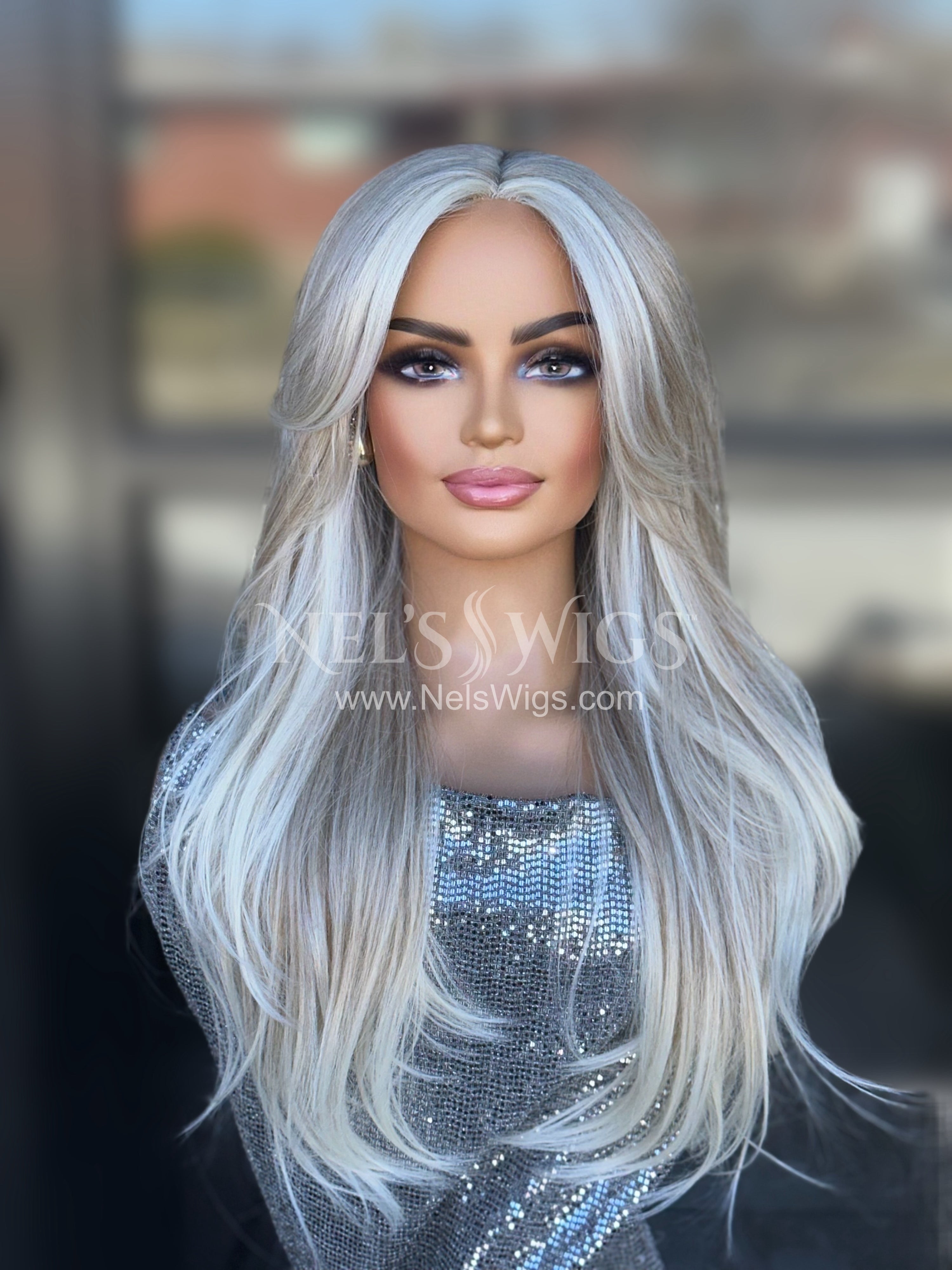 Madison - Creamy Ash - Nel's Wigs