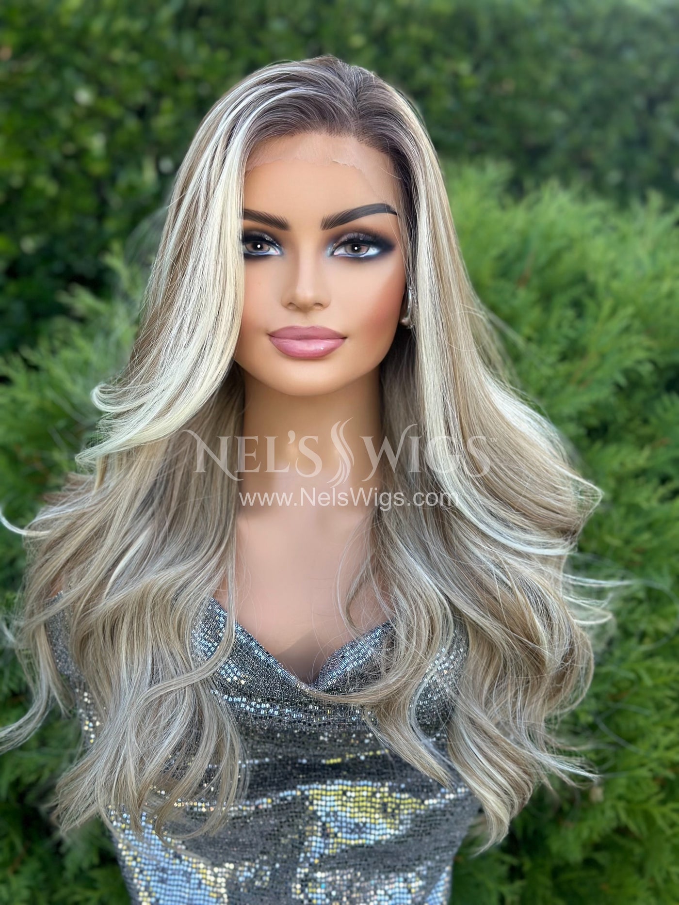 Emmie 02 - Blonde/Dirty Blonde Balayage - Nel's Wigs